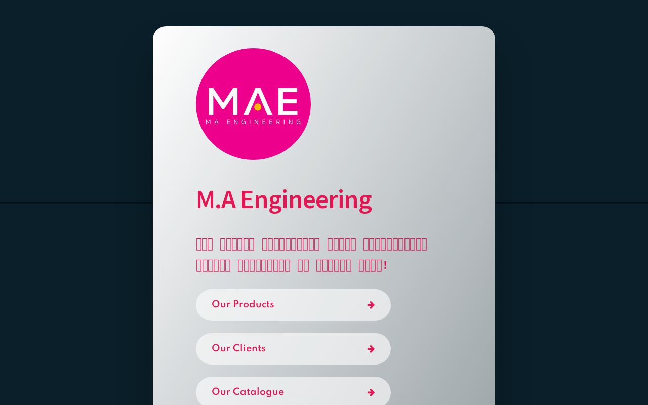 M.A Engineering